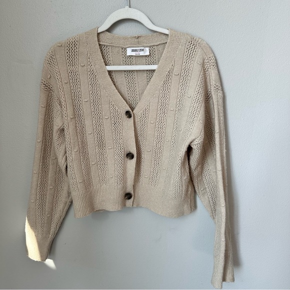 Double Zero | Sweaters | Double Zero Spicy Small Cropped Button ...